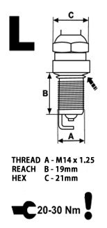 L08SL Spark Plug – briskusa